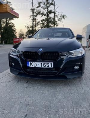 Black BMW 320 2012 in Riga, with an engine capacity of 2.00 L and mileage of 214 thousand km for 13400 €, photo 7 on AUTOMOTO.COM.LV