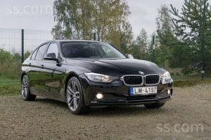 Black BMW 320 2012 in Riga, with an engine capacity of 2.00 L and mileage of 352 thousand km for 10990 €, photo 3 on AUTOMOTO.COM.LV