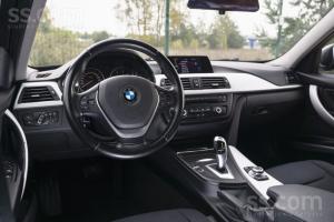 Black BMW 320 2012 in Riga, with an engine capacity of 2.00 L and mileage of 352 thousand km for 10990 €, photo 7 on AUTOMOTO.COM.LV
