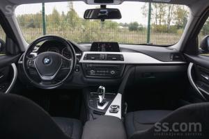 Black BMW 320 2012 in Riga, with an engine capacity of 2.00 L and mileage of 352 thousand km for 10990 €, photo 10 on AUTOMOTO.COM.LV