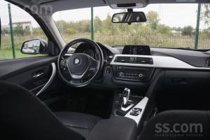 Black BMW 320 2012 in Riga, with an engine capacity of 2.00 L and mileage of 352 thousand km for 10990 €, photo 11 on AUTOMOTO.COM.LV