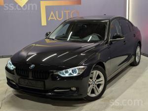Black BMW 320 2012 in Jurmala, with an engine capacity of 2.00 L and mileage of 283 thousand km for 8990 €, photo 4 on AUTOMOTO.COM.LV