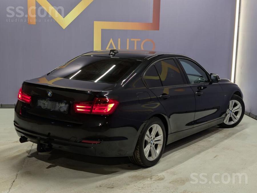 Black BMW 320 2012 in Jurmala, with an engine capacity of 2.00 L and mileage of 283 thousand km for 8990 €, photo 6 on AUTOMOTO.COM.LV