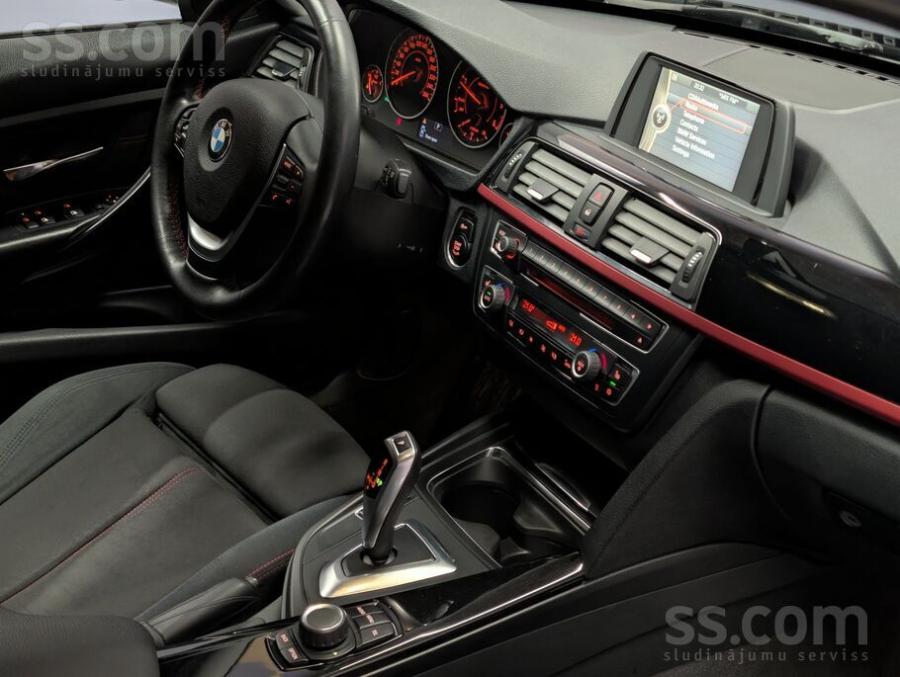 Black BMW 320 2012 in Jurmala, with an engine capacity of 2.00 L and mileage of 283 thousand km for 8990 €, photo 16 on AUTOMOTO.COM.LV