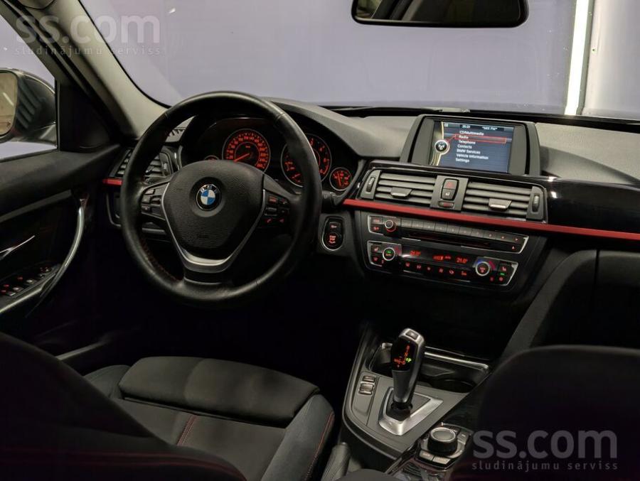 Black BMW 320 2012 in Jurmala, with an engine capacity of 2.00 L and mileage of 283 thousand km for 8990 €, photo 21 on AUTOMOTO.COM.LV