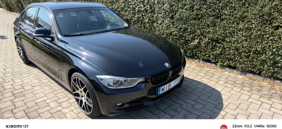 Melns BMW 320 2012 Viļņa, ar dzinēja tilpumu 2.00 L un nobraukumu 315 tūkst. km par 93000 €, foto 6 vietnē AUTOMOTO.COM.LV