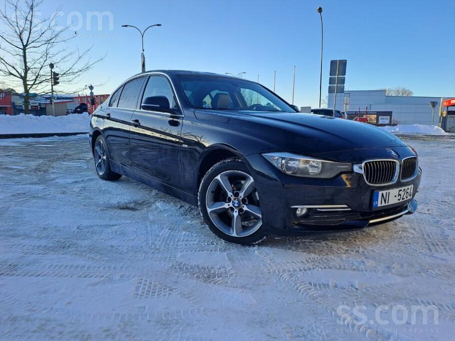Melns BMW 320 2012 Rīga, ar dzinēja tilpumu 2.00 L un nobraukumu 181 tūkst. km par 9500 €, foto 1 vietnē AUTOMOTO.COM.LV