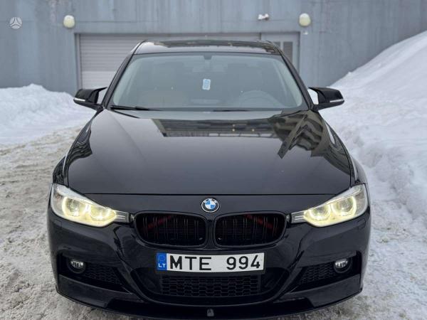 Black BMW 320 2012 in Vilnius, with an engine capacity of 2.00 L and mileage of 287 thousand km for 9300 €, photo 2 on AUTOMOTO.COM.LV