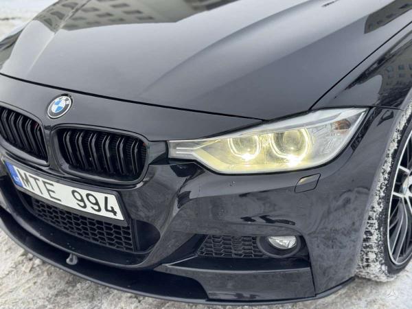Black BMW 320 2012 in Vilnius, with an engine capacity of 2.00 L and mileage of 287 thousand km for 9300 €, photo 8 on AUTOMOTO.COM.LV
