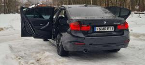 Black BMW 320 2012 in Vilnius, with an engine capacity of 2.00 L and mileage of 295 thousand km for 8700 €, photo 15 on AUTOMOTO.COM.LV