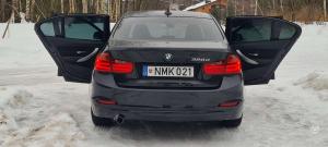 Black BMW 320 2012 in Vilnius, with an engine capacity of 2.00 L and mileage of 295 thousand km for 8700 €, photo 16 on AUTOMOTO.COM.LV
