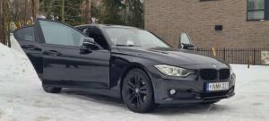 Black BMW 320 2012 in Vilnius, with an engine capacity of 2.00 L and mileage of 295 thousand km for 8700 €, photo 19 on AUTOMOTO.COM.LV