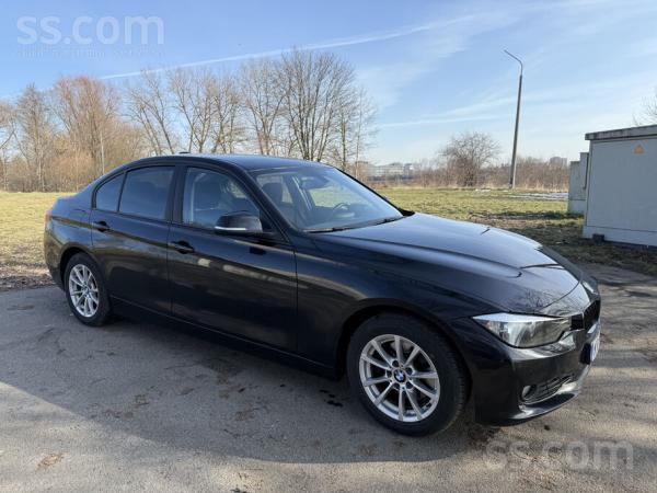 Black BMW 320 2012 in Riga, with an engine capacity of 2.00 L and mileage of 160 thousand km for 7500 €, photo 2 on AUTOMOTO.COM.LV