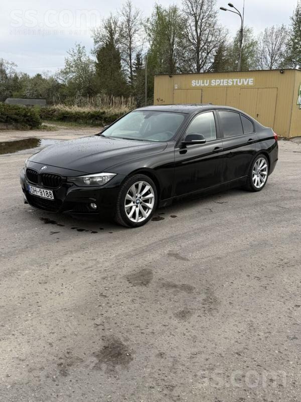 Black BMW 320 2012 in Ogre, with an engine capacity of 2.00 L and mileage of 430 thousand km for 6890 €, photo 1 on AUTOMOTO.COM.LV