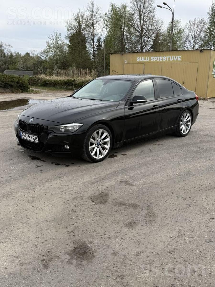Melns BMW 320 2012 Ogre, ar dzinēja tilpumu 2.00 L un nobraukumu 430 tūkst. km par 6890 €, foto 1 vietnē AUTOMOTO.COM.LV