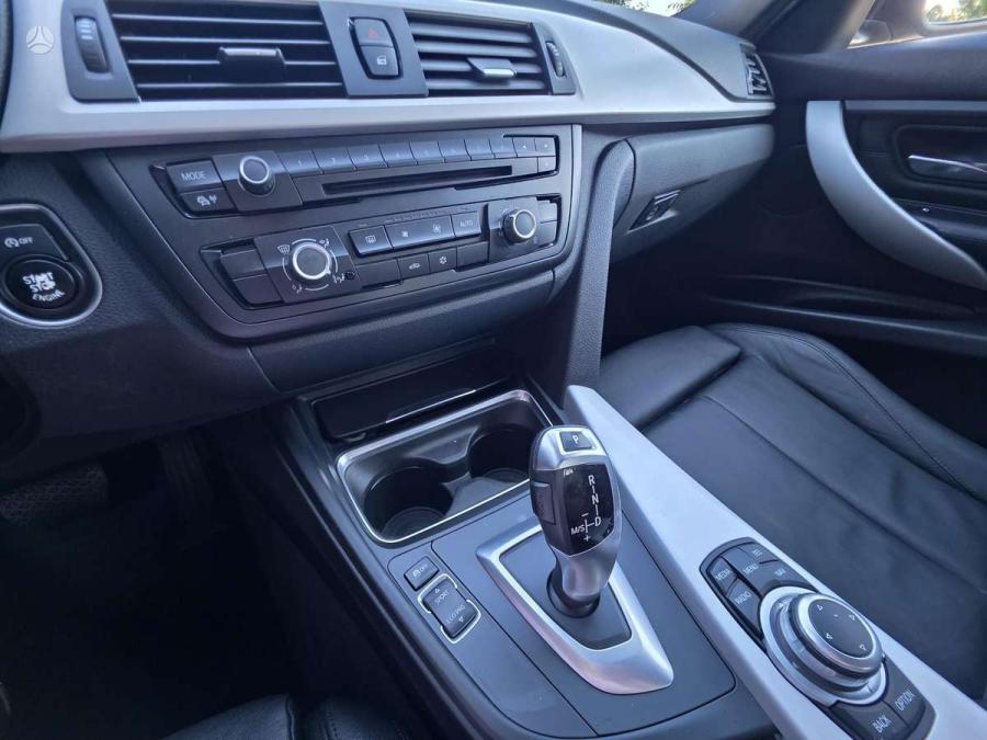 Black BMW 320 2012 in Vilnius, with an engine capacity of 2.00 L and mileage of 188 thousand km for 7500 €, photo 21 on AUTOMOTO.COM.LV