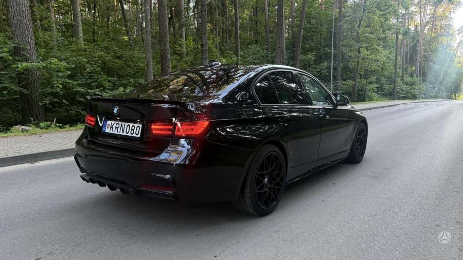 Black BMW 320 2012 in Kedainiai, with an engine capacity of 2.00 L and mileage of 344 thousand km for 12000 €, photo 4 on AUTOMOTO.COM.LV