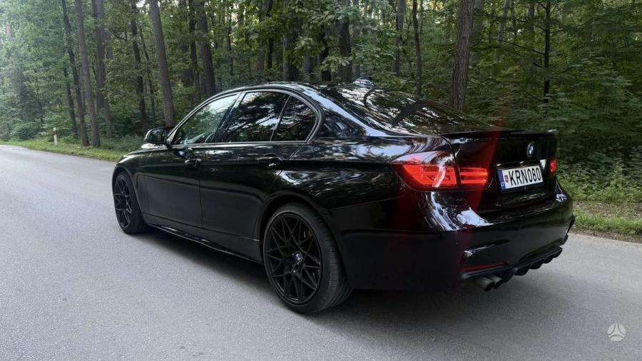 Black BMW 320 2012 in Kedainiai, with an engine capacity of 2.00 L and mileage of 344 thousand km for 12000 €, photo 6 on AUTOMOTO.COM.LV