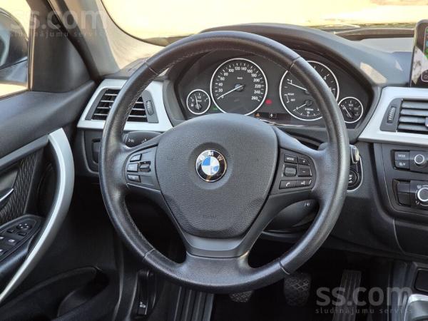 Black BMW 320 2012 in Riga, with an engine capacity of 2.00 L and mileage of 236 thousand km for 7950 €, photo 8 on AUTOMOTO.COM.LV