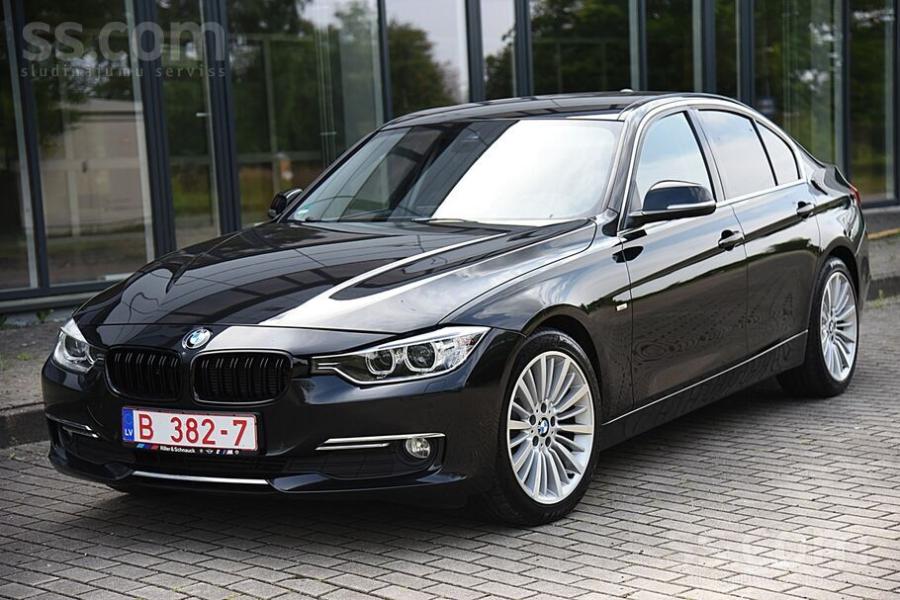 Melns BMW 320 2012 Tukums, ar dzinēja tilpumu 2.00 L un nobraukumu 232 tūkst. km par 9990 €, foto 1 vietnē AUTOMOTO.COM.LV
