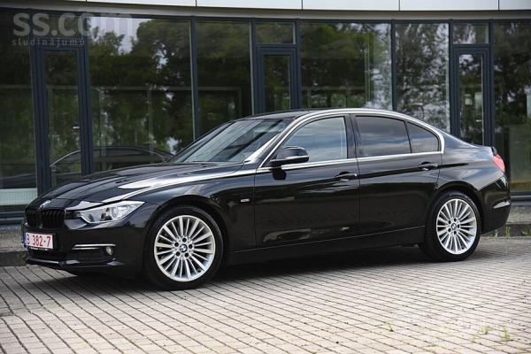 Black BMW 320 2012 in Tukums, with an engine capacity of 2.00 L and mileage of 232 thousand km for 9990 €, photo 2 on AUTOMOTO.COM.LV
