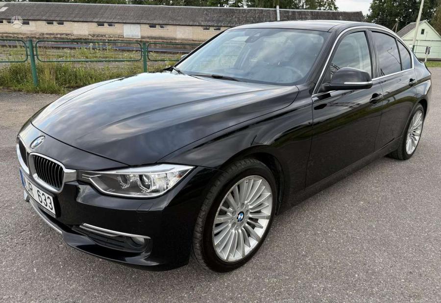 Black BMW 320 2012 in Rokiskis, with an engine capacity of 2.00 L and mileage of 265 thousand km for 7500 €, photo 11 on AUTOMOTO.COM.LV