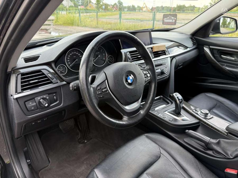 Black BMW 320 2012 in Rokiskis, with an engine capacity of 2.00 L and mileage of 265 thousand km for 7500 €, photo 14 on AUTOMOTO.COM.LV