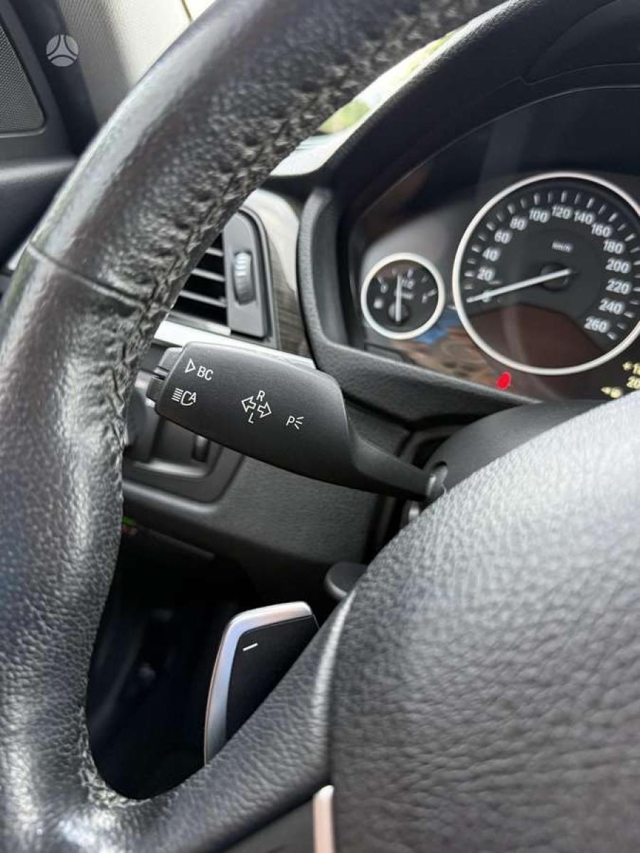 Black BMW 320 2012 in Rokiskis, with an engine capacity of 2.00 L and mileage of 265 thousand km for 7500 €, photo 17 on AUTOMOTO.COM.LV