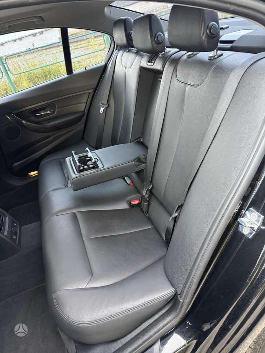 Black BMW 320 2012 in Rokiskis, with an engine capacity of 2.00 L and mileage of 265 thousand km for 7500 €, photo 22 on AUTOMOTO.COM.LV