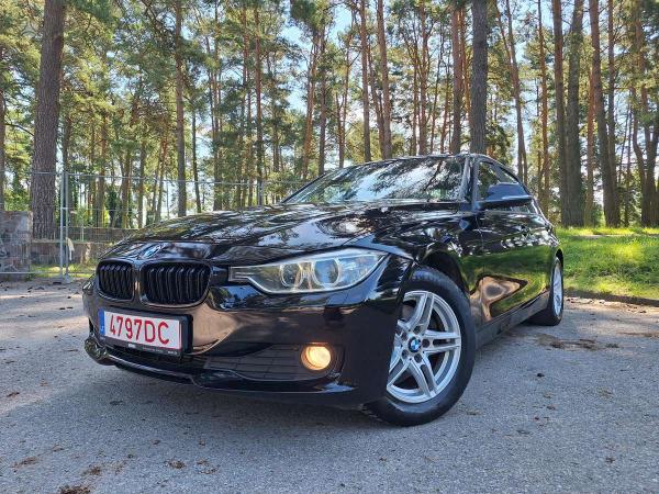 Black BMW 320 2012 in Vilnius, with an engine capacity of 2.00 L and mileage of 221 thousand km for 7900 €, photo 1 on AUTOMOTO.COM.LV