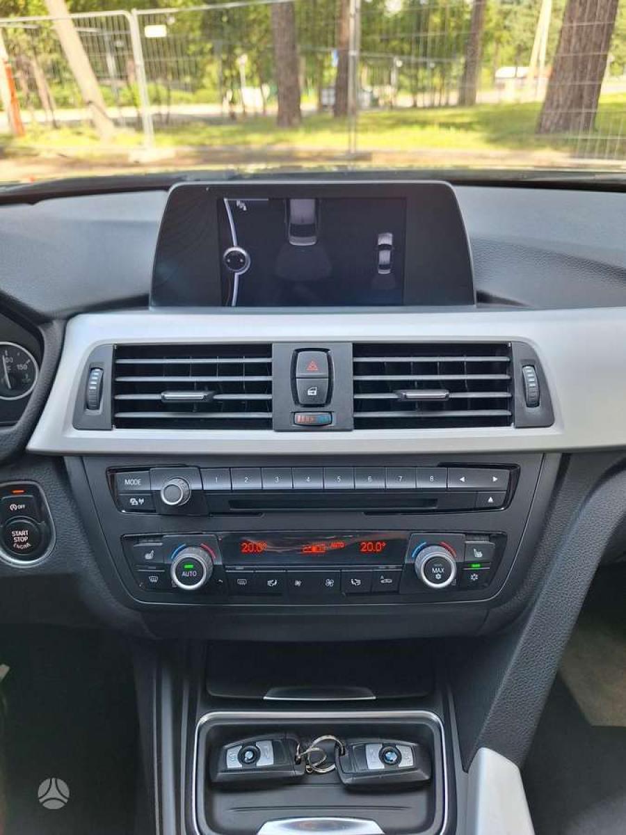 Black BMW 320 2012 in Vilnius, with an engine capacity of 2.00 L and mileage of 221 thousand km for 7900 €, photo 23 on AUTOMOTO.COM.LV