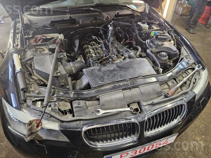 Black BMW 320 2012 in Vilnius, with an engine capacity of 2.00 L and mileage of 252 thousand km for 6900 €, photo 21 on AUTOMOTO.COM.LV
