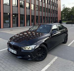 Melns BMW 320 2012 Viļņa, ar dzinēja tilpumu 2.00 L un nobraukumu 225 tūkst. km par 7500 €, foto  vietnē AUTOMOTO.COM.LV