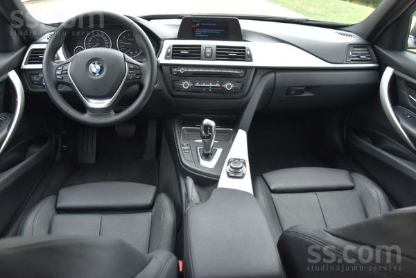 Black BMW 320 2012 in Riga, with an engine capacity of 2.00 L and mileage of 189 thousand km for 10550 €, photo 10 on AUTOMOTO.COM.LV