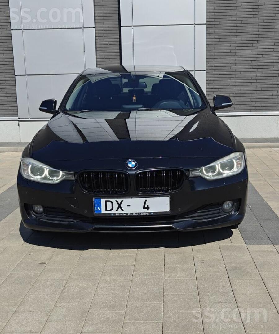 Black BMW 320 2012 in Riga, with an engine capacity of 2.00 L and mileage of 191 thousand km for 10000 €, photo 3 on AUTOMOTO.COM.LV