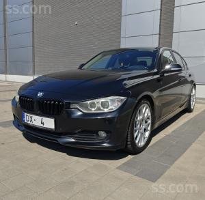 Black BMW 320 2012 in Riga, with an engine capacity of 2.00 L and mileage of 191 thousand km for 10000 €, photo 4 on AUTOMOTO.COM.LV