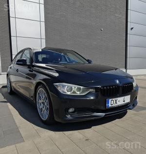 Black BMW 320 2012 in Riga, with an engine capacity of 2.00 L and mileage of 191 thousand km for 10000 €, photo  on AUTOMOTO.COM.LV