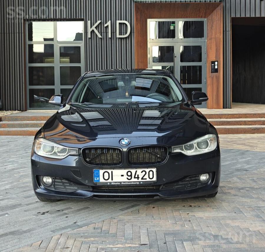 Melns BMW 320 2012 Rīga, ar dzinēja tilpumu 2.00 L un nobraukumu 191 tūkst. km par 8500 €, foto 1 vietnē AUTOMOTO.COM.LV