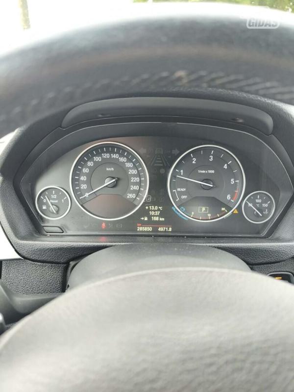 Black BMW 320 2012 in Taurage, with an engine capacity of 2.00 L and mileage of 286 thousand km for 7400 €, photo 7 on AUTOMOTO.COM.LV