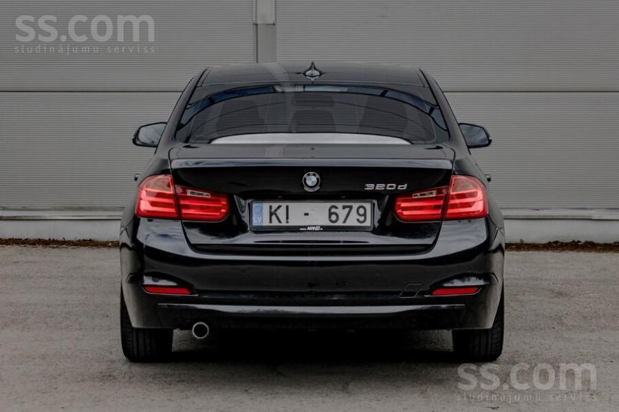 Melns BMW 320 2013 Rīga, ar dzinēja tilpumu 2.00 L un nobraukumu 0 tūkst. km par 10990 €, foto 5 vietnē AUTOMOTO.COM.LV
