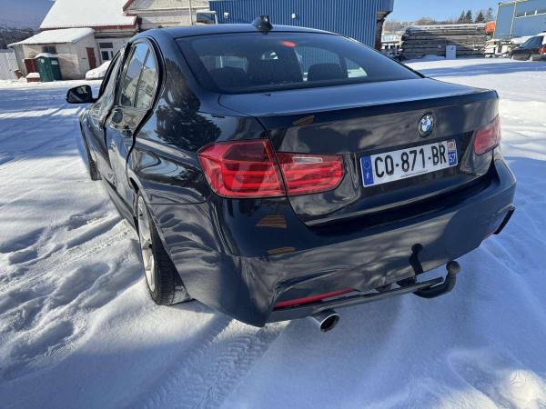 Black BMW 320 2013 in Alytus, with an engine capacity of 2.00 L and mileage of 249 thousand km for 6350 €, photo 5 on AUTOMOTO.COM.LV
