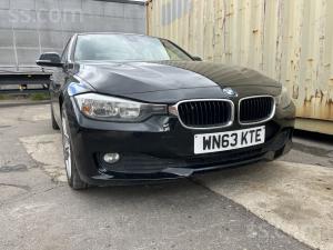 Black BMW 320 2013 in Riga, with an engine capacity of 2.00 L and mileage of 230 thousand km for 3500 €, photo  on AUTOMOTO.COM.LV