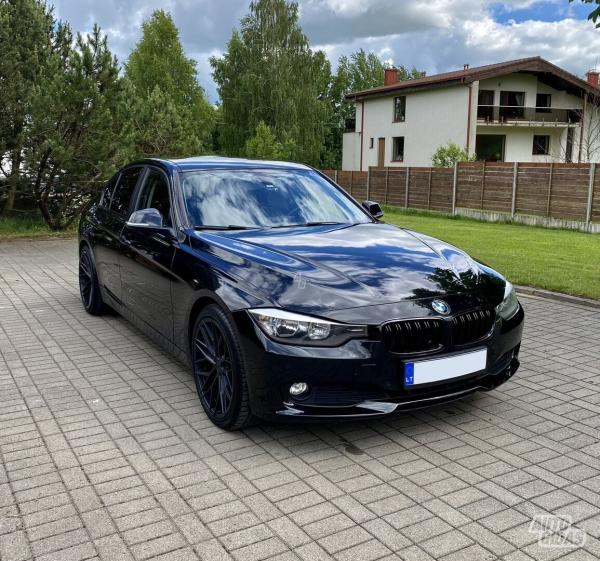 Black BMW 320 2013 in Vilnius, with an engine capacity of 2.00 L and mileage of 311 thousand km for 11500 €, photo 1 on AUTOMOTO.COM.LV