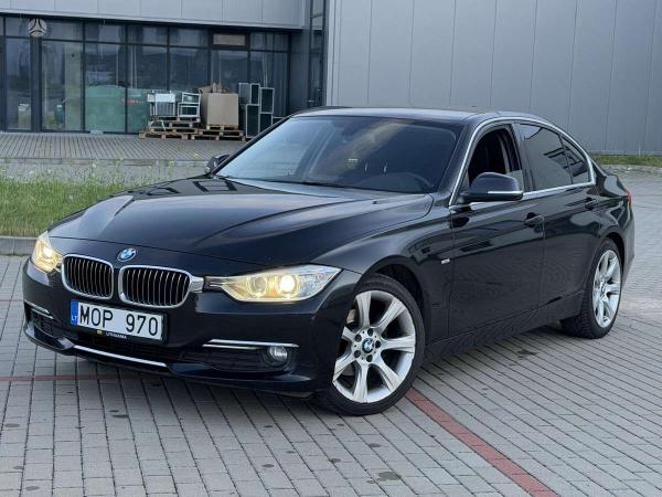 Black BMW 320 2013 in Vilnius, with an engine capacity of 2.00 L and mileage of 270 thousand km for 4600 €, photo 2 on AUTOMOTO.COM.LV