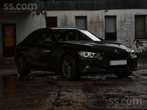 Black BMW 320 2013 in Riga, with an engine capacity of 2.00 L and mileage of 127 thousand km for 13990 €, photo 8 on AUTOMOTO.COM.LV