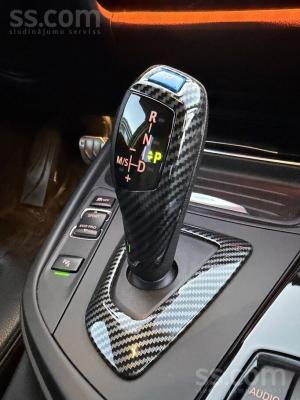 Black BMW 320 2013 in Riga, with an engine capacity of 2.00 L and mileage of 127 thousand km for 13990 €, photo 17 on AUTOMOTO.COM.LV