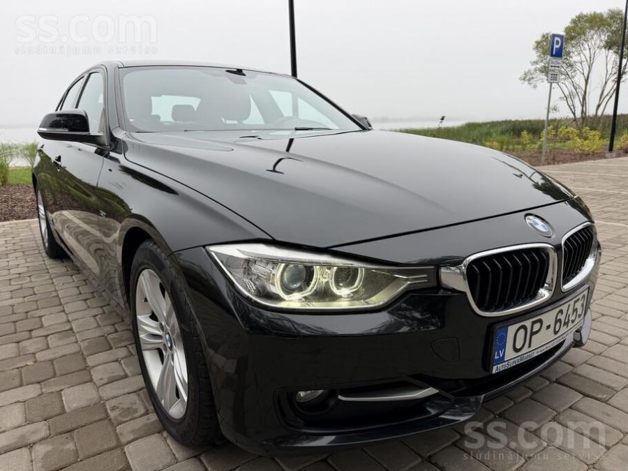 Black BMW 320 2013 in Ludza, with an engine capacity of 2.00 L and mileage of 0 thousand km for 9500 €, photo 4 on AUTOMOTO.COM.LV