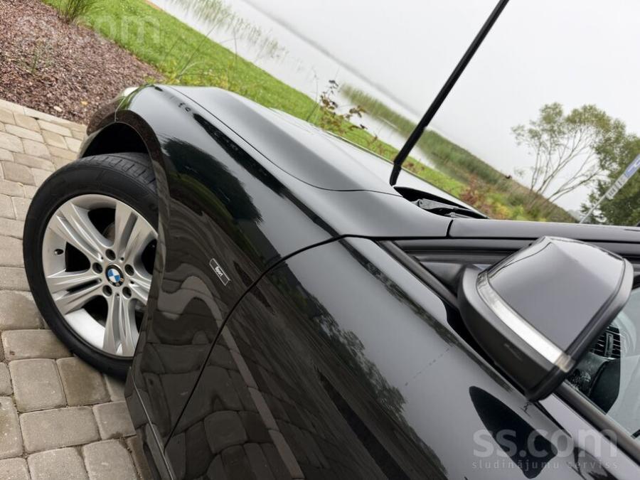 Black BMW 320 2013 in Ludza, with an engine capacity of 2.00 L and mileage of 0 thousand km for 9500 €, photo 15 on AUTOMOTO.COM.LV
