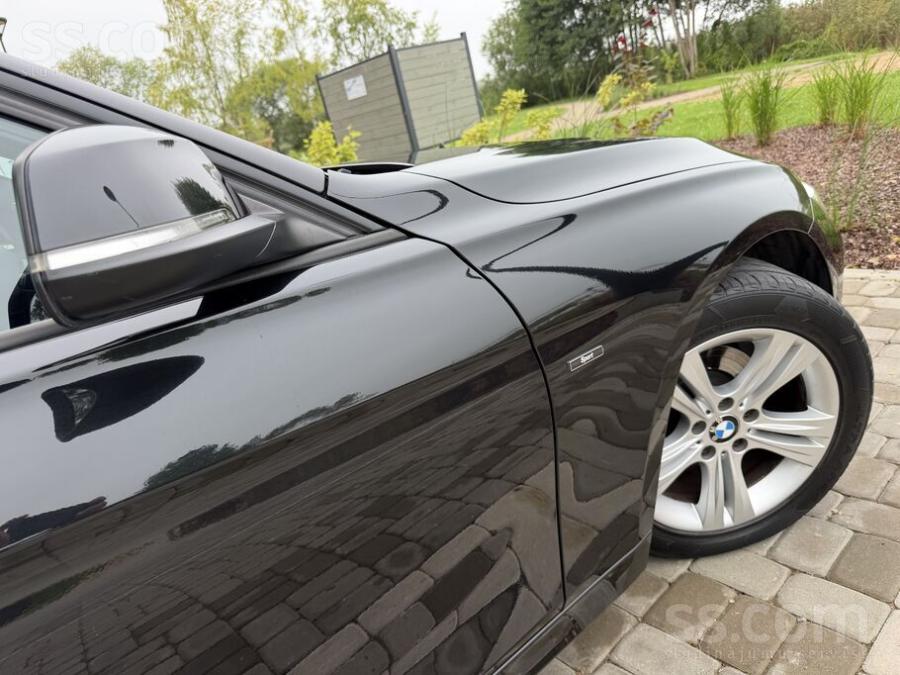Black BMW 320 2013 in Ludza, with an engine capacity of 2.00 L and mileage of 0 thousand km for 9500 €, photo 16 on AUTOMOTO.COM.LV