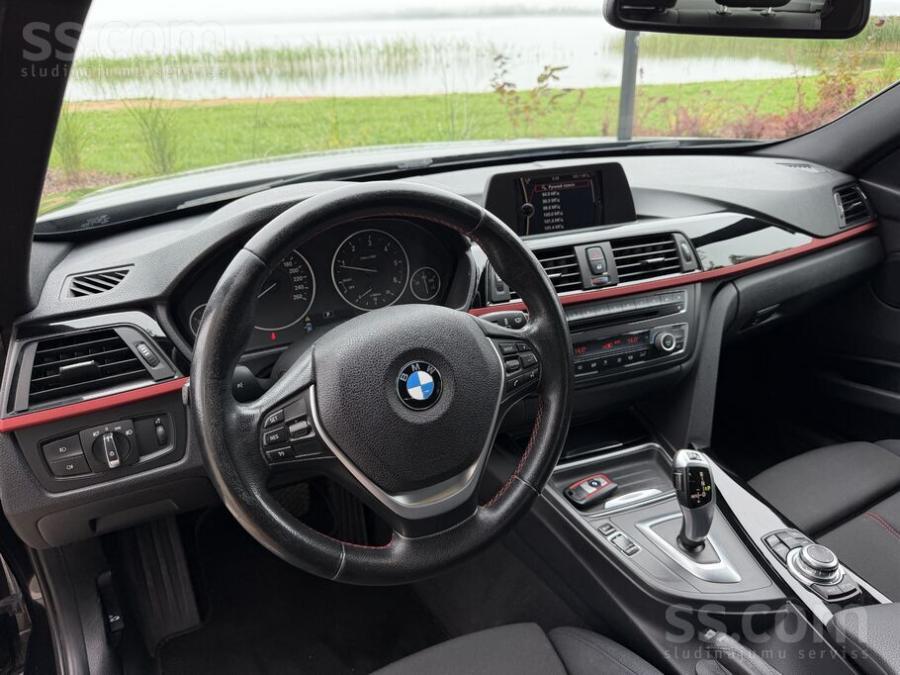 Black BMW 320 2013 in Ludza, with an engine capacity of 2.00 L and mileage of 0 thousand km for 9500 €, photo 19 on AUTOMOTO.COM.LV